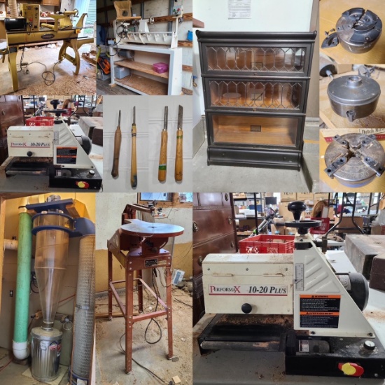 The Auction Mill Auction Catalog - Jim Schober Woodworking & Carving ...