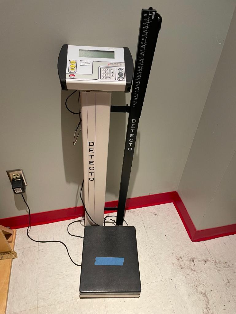 Cardinal Detecto Model: 758C Health Scale 400lb | Proxibid
