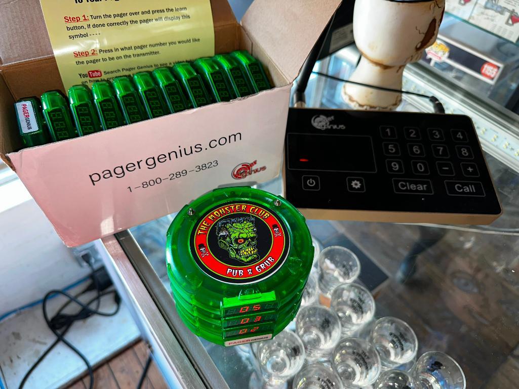 Pager Genius Model T-9050 w/ Base Unit, Box of | Proxibid