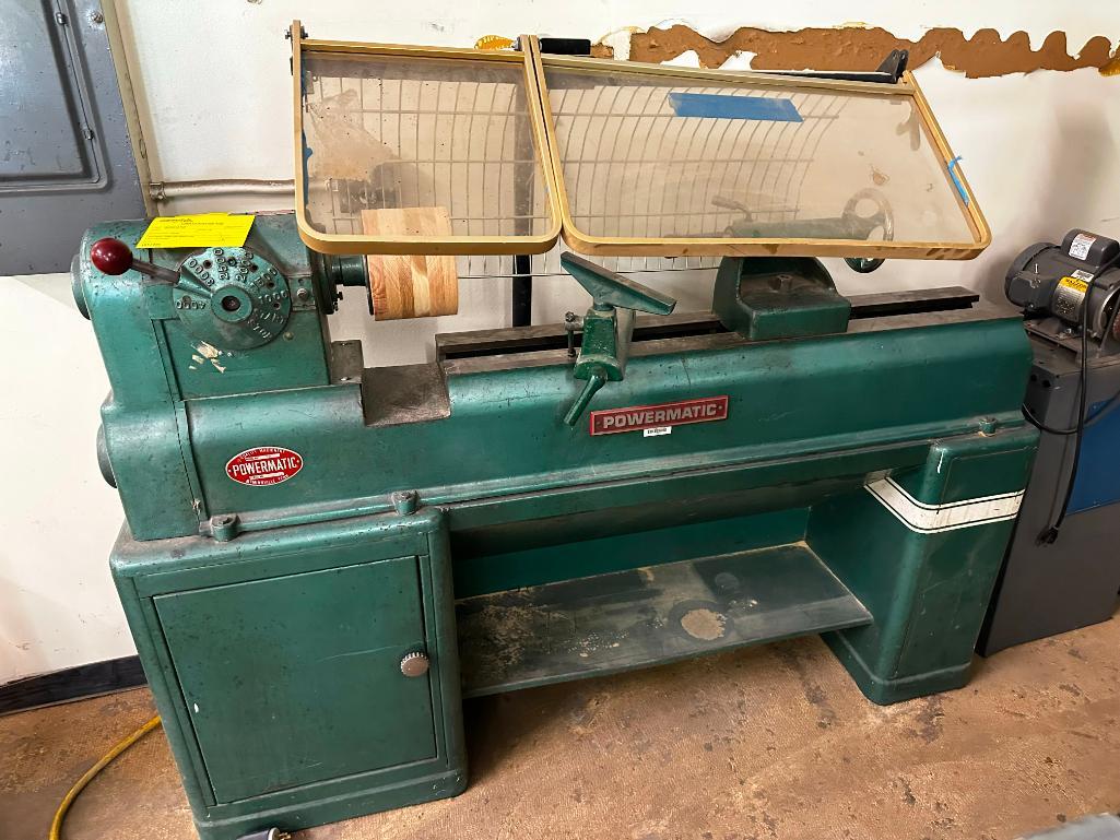 Vintage Powermatic Wood Lathe Photo Index Powermatic Machine Co.