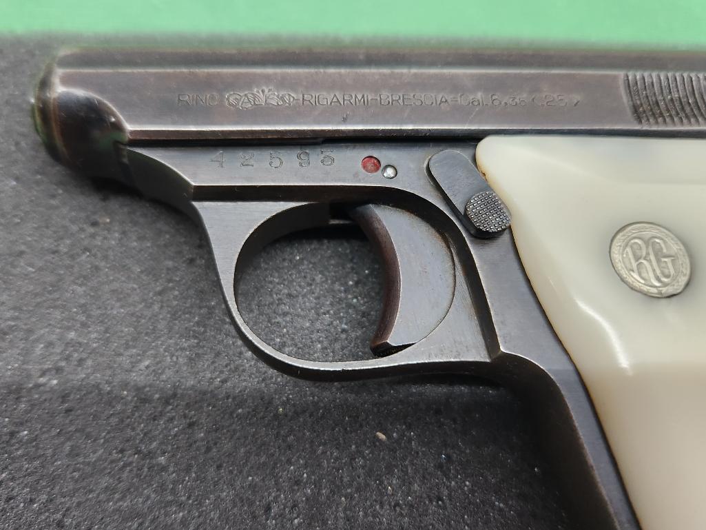 Galesi Brescia 25 Caliber Pistol Armi Galesi Brescia Brevetto 5 .22 LR