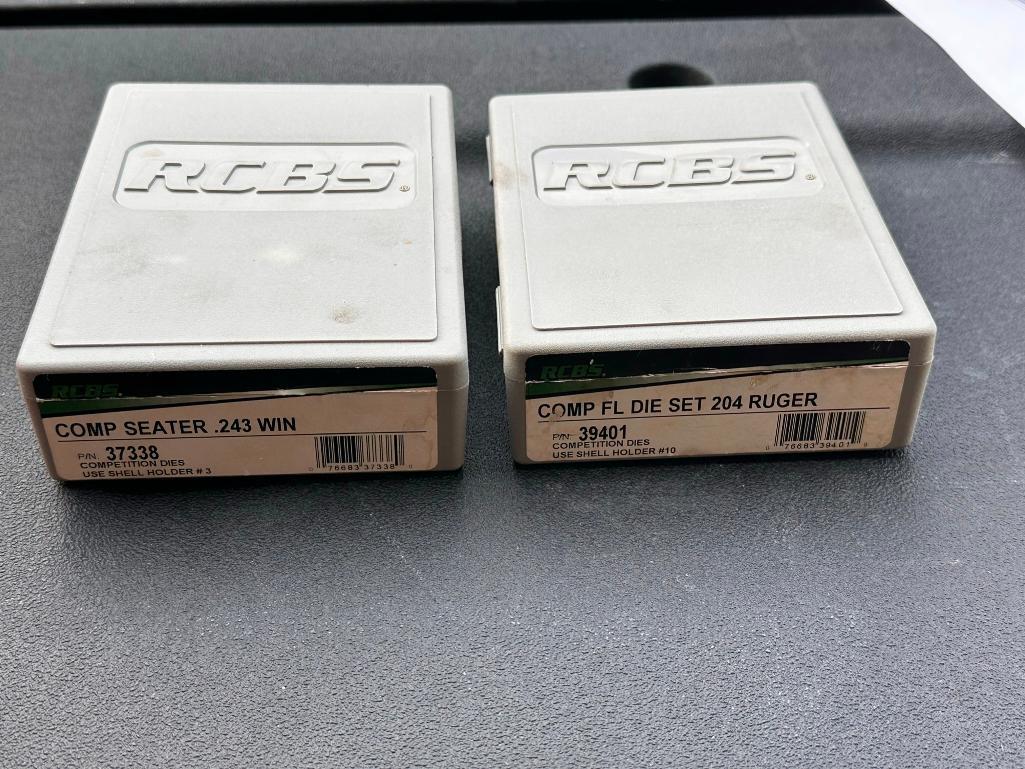 2 Competition Dies, Reloading Dies, RCBS, Comp | Proxibid