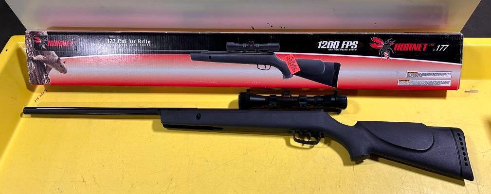 Hornet .1777 Cal Air Rifle w/ Scope, 1200 FPS w/ | Proxibid