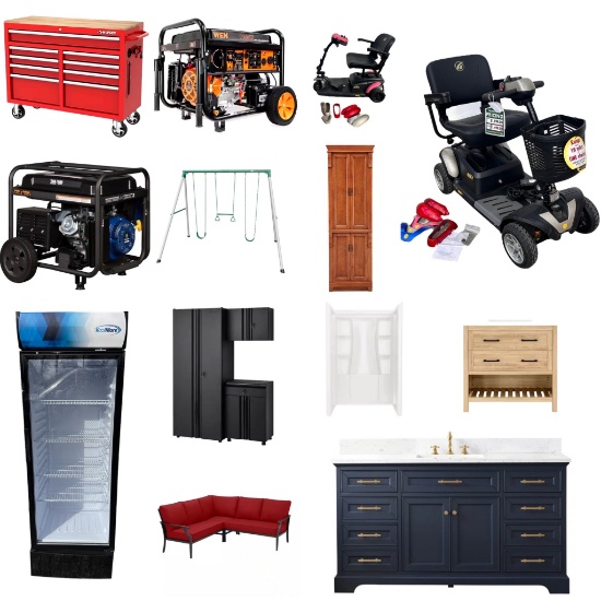 The Auction Mill Auction Catalog - New Undelivered Assets, Big Box ...