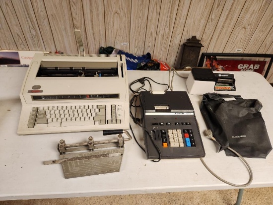 Retro IBM Personal Wheelwriter, Calculator, etc | Online Auctions ...