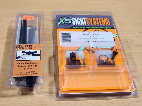 New Henry Golden Boy Cantilever Scope Mount GB-CSM, AR-15 Stripe Front ...