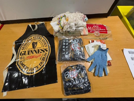 Beer Advertising Inflatables and Guinness Apron | Online Auctions ...