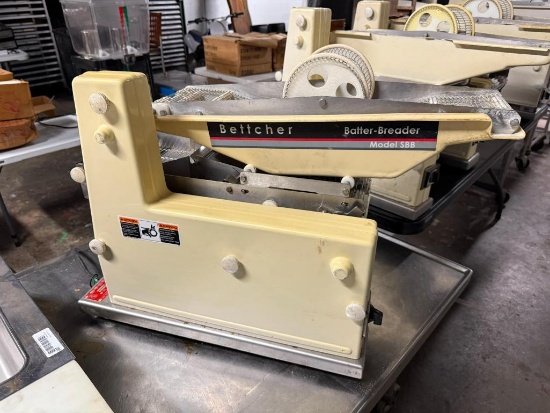 Bettcher Industries Batter-Breader Model SBB-1 Breading Machine ...