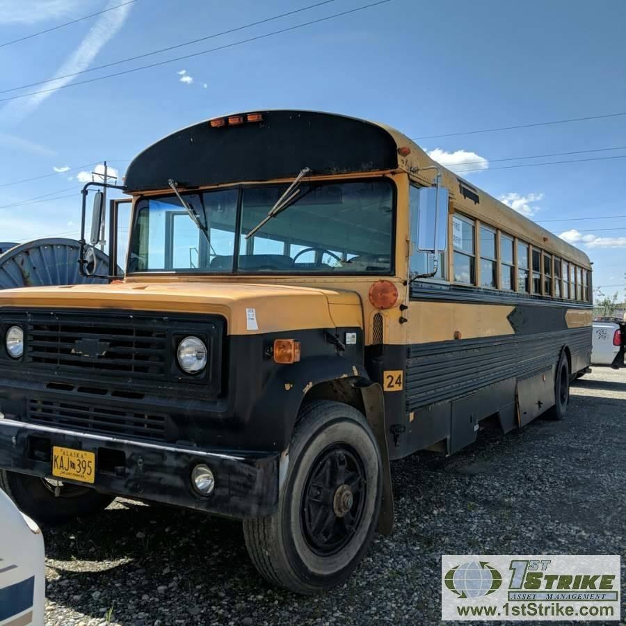 1989 Ford Bluebird Classic GMC Blue Bird Mini Bus All Purpose Food