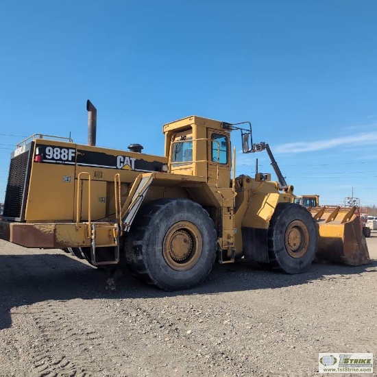 LOADER, 1996 CATERPILLAR 988F, EROPS, PIN-ON TOOTHED BUCKET | Online ...