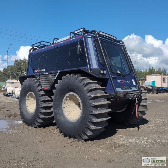 AMPHIBIOUS UTV, 2021 ZEAL MOTORS FAT TRUCK 2.8C WAGON, CAT C2.2 TURBO ...