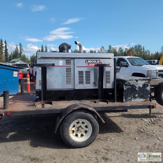 WELDER AIR COMPRESSOR COMBO, LINCOLN AIR VANTAGE 600SD, DEUTZ DIESEL ...