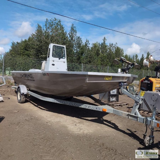 BOAT, 2007 HARBORCRAFT JETCRAFT EXTREME SHALLOW 2175XAS, 21FT ALUMINUM ...