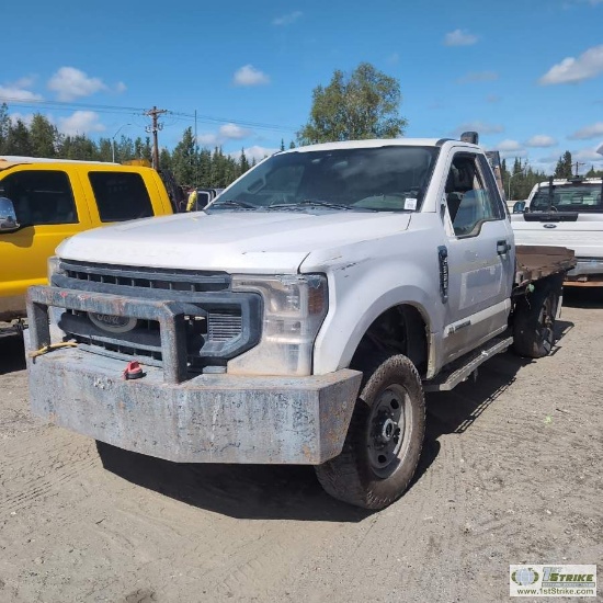 2022 FORD F-350 SUPERDUTY, 6.7L POWERSTROKE, 4X4, SINGLE CAB, FLAT BED ...