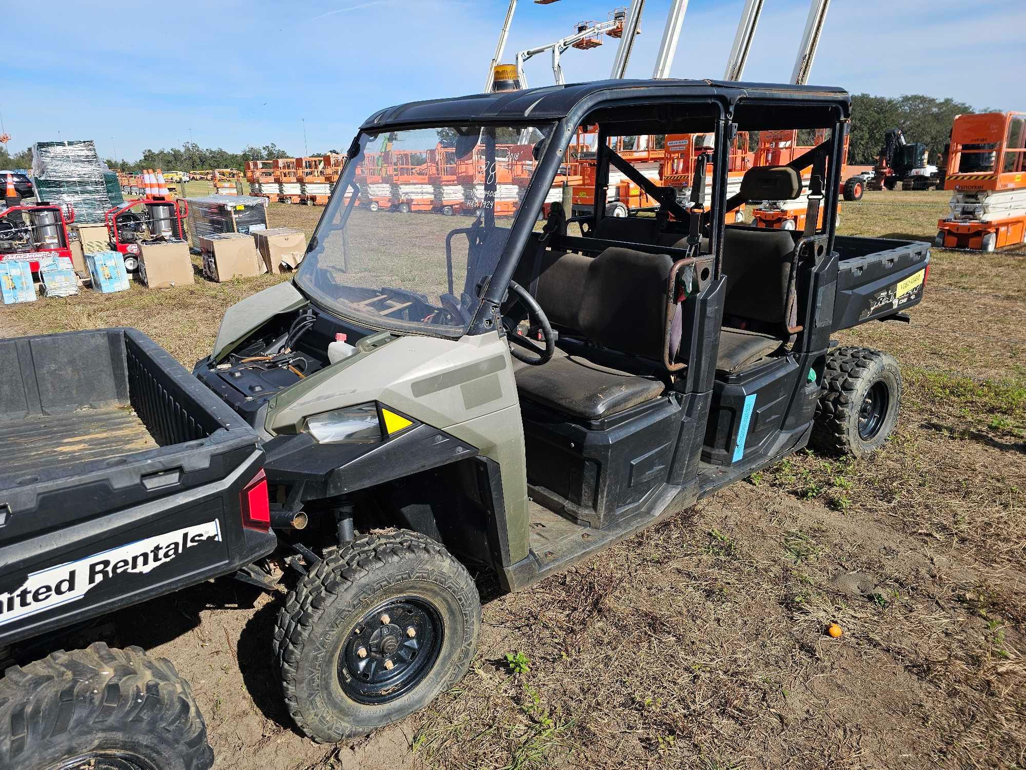 2018 POLARIS RANGER UTILITY VEHICLE | Proxibid