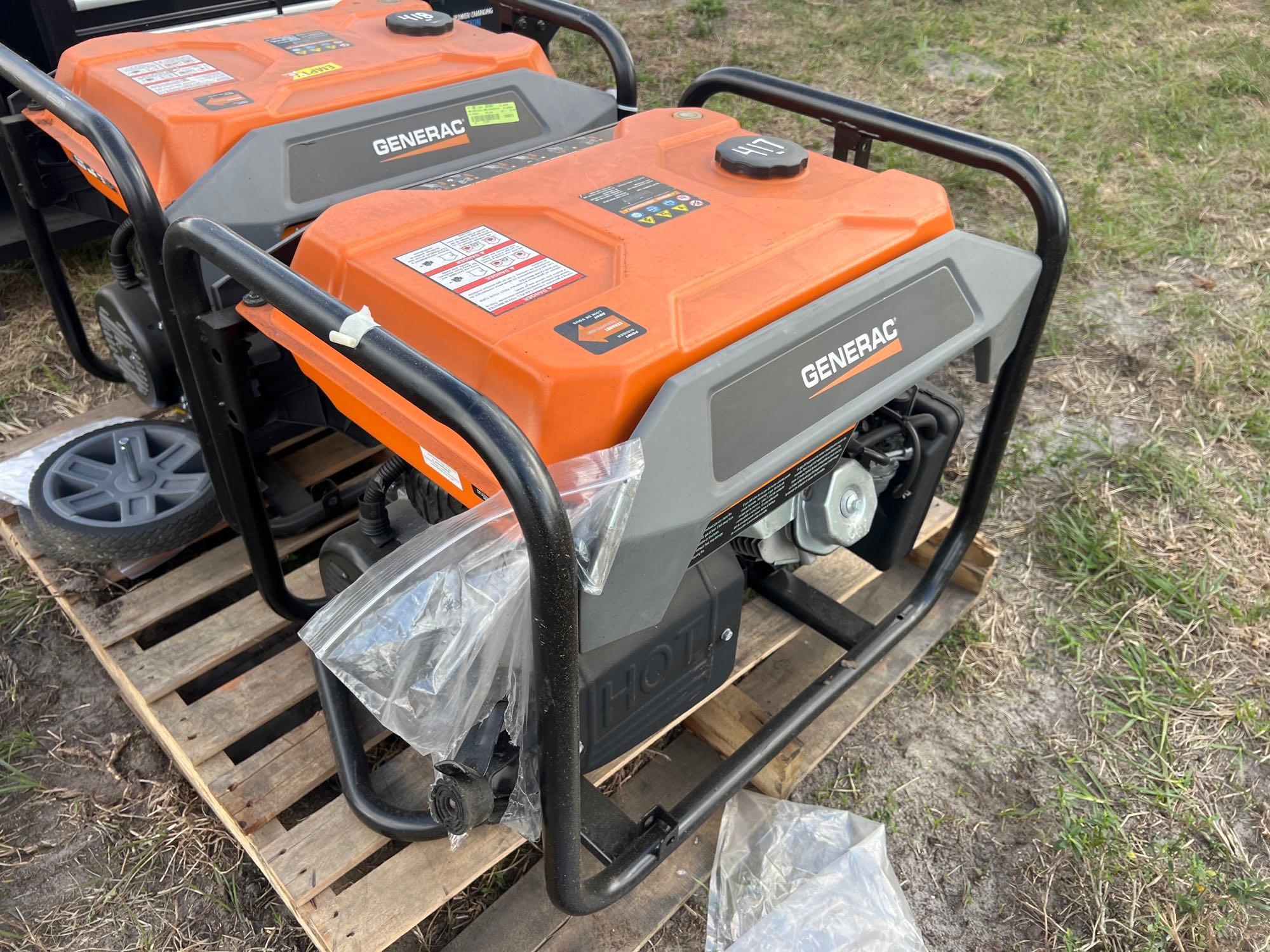 GENERAC 6500 WATT ELEC START GENERATOR NEW | Proxibid
