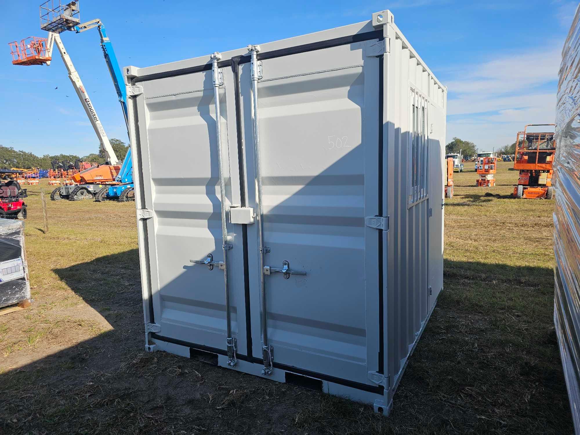 NEW 9FT. CONTAINER | Proxibid