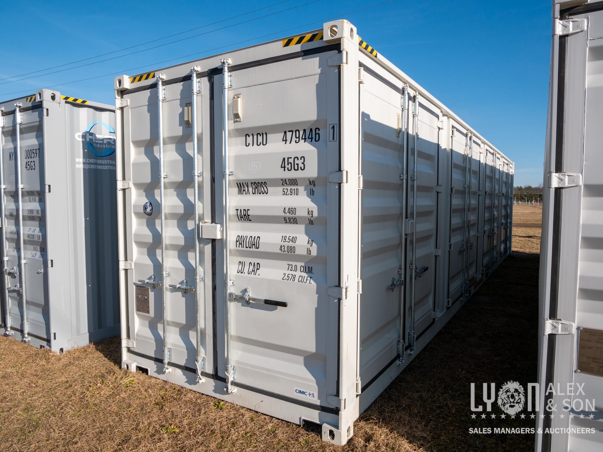 NEW 40FT. HIGH CUBE CONTAINER MULTI-USE CONTAINER | Proxibid