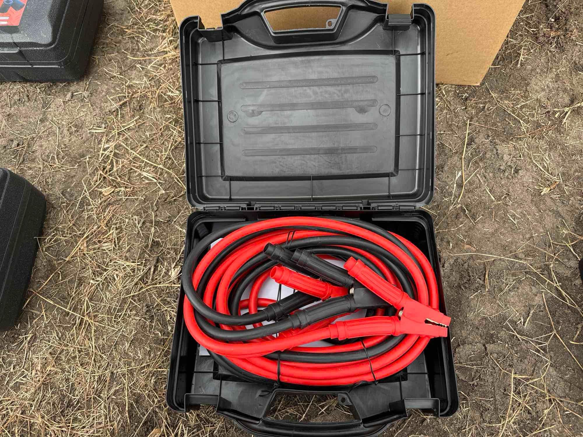 1 GA 25 FT HEAVY DUTY BOOSTER CABLE NEW SUPPORT | Proxibid