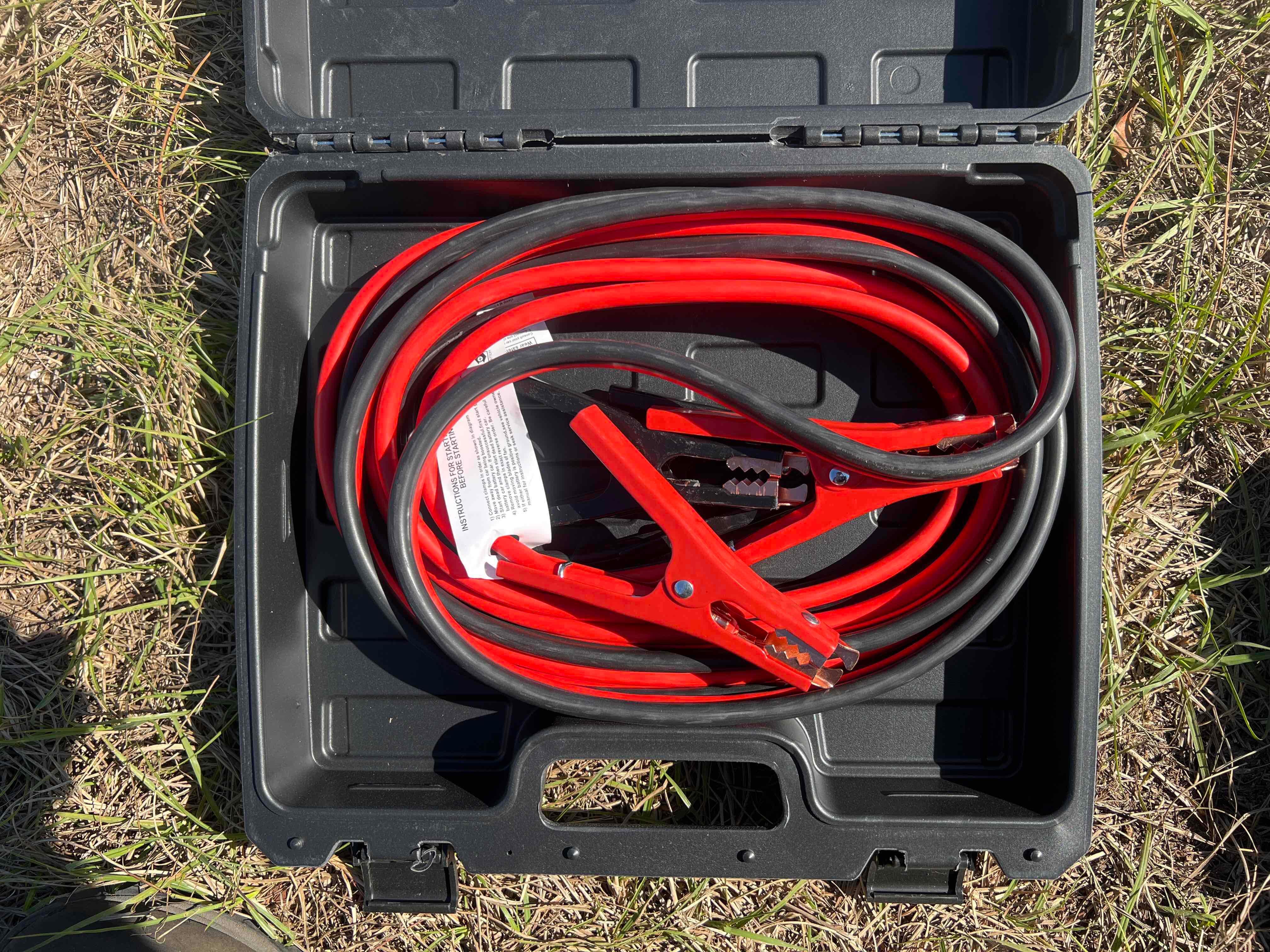 PRO START HEAVY DUTY BOOSTER CABLES 4 GAUGE 20 FT | Proxibid