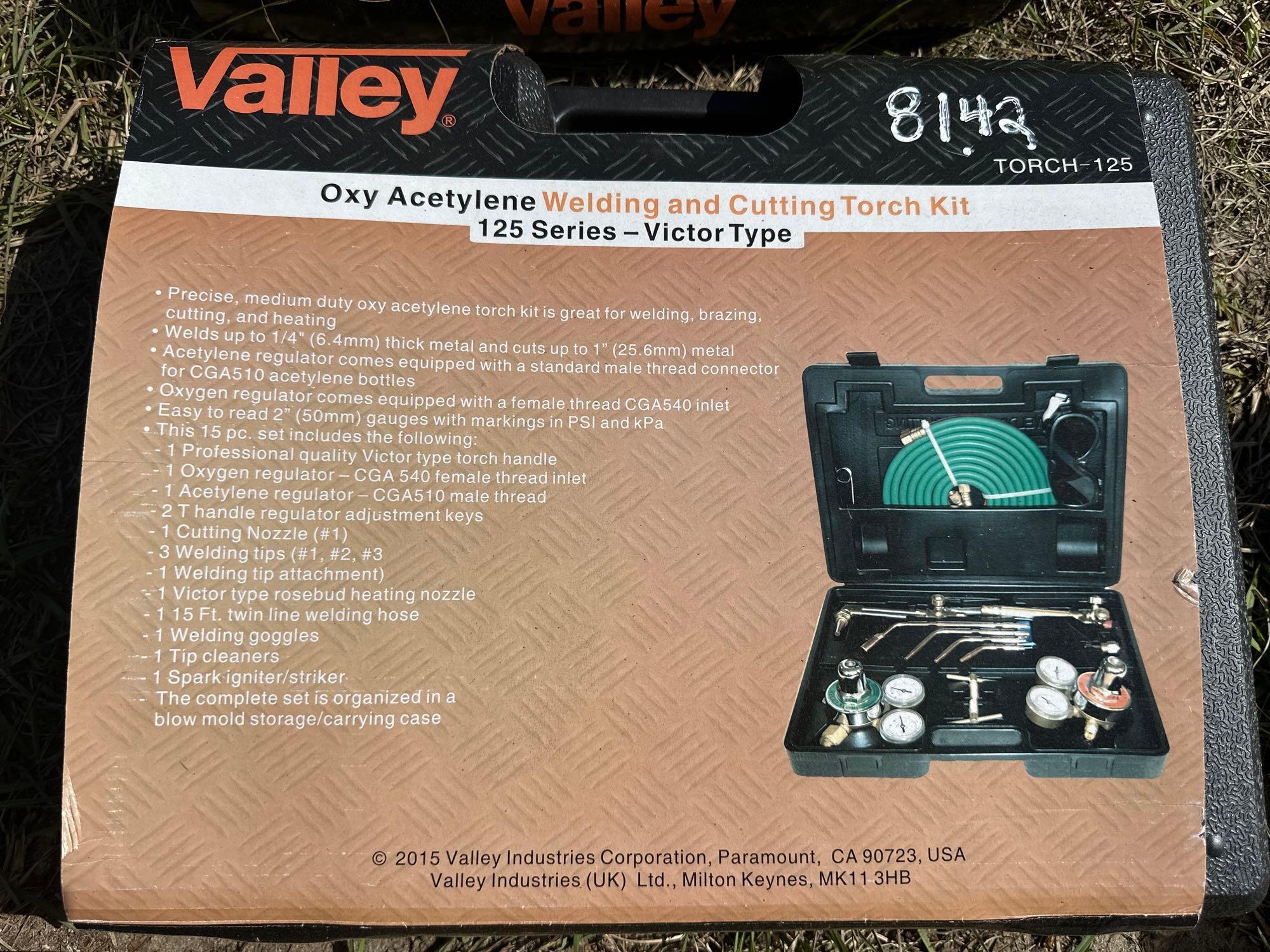 PORTABLE CUTTING / WELDING KIT W/ TOOL BOX NEW | Proxibid