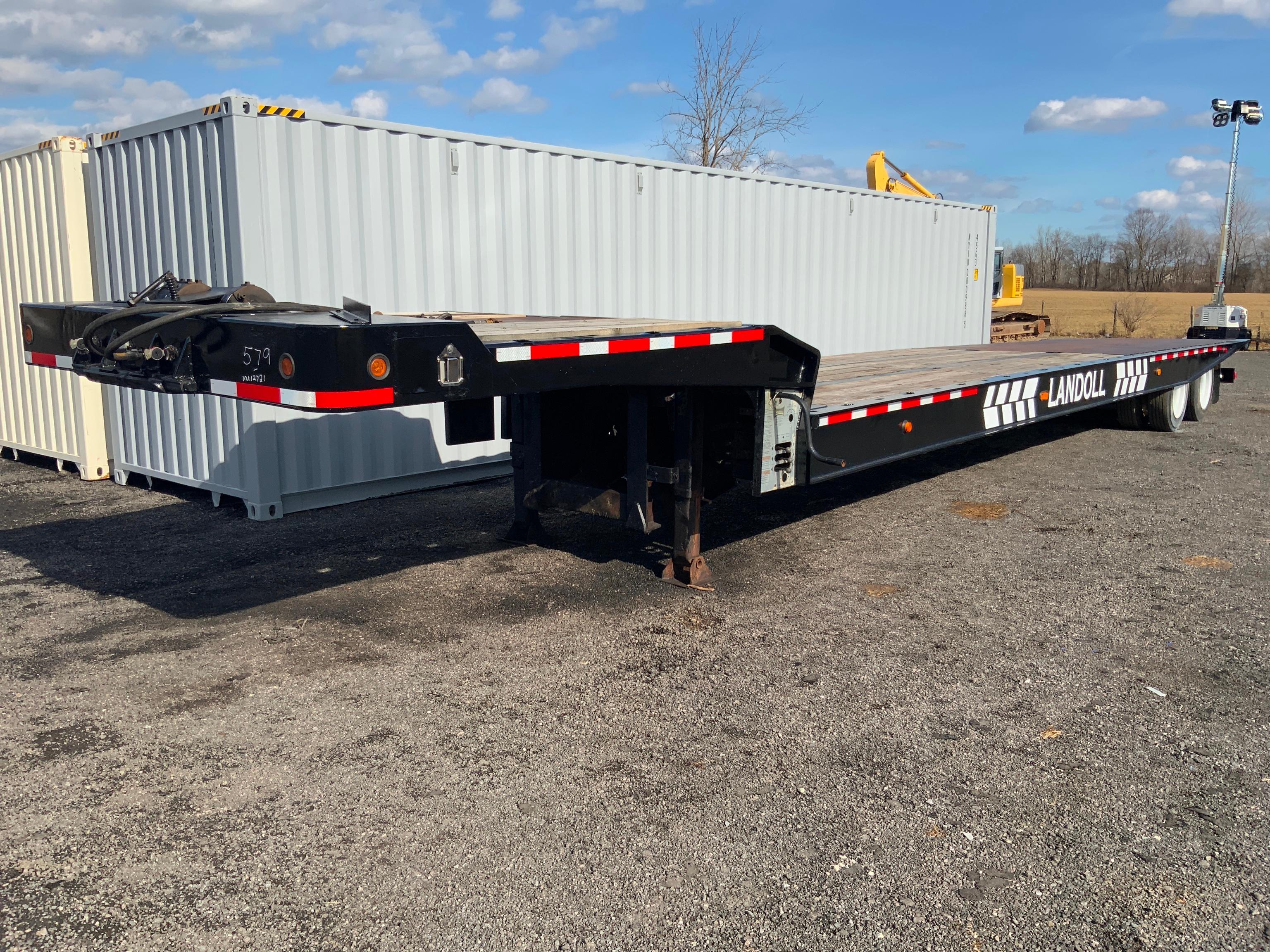 2003 LANDOLL 660B EQUIPMENT TRAILER VN:B12721 | Proxibid