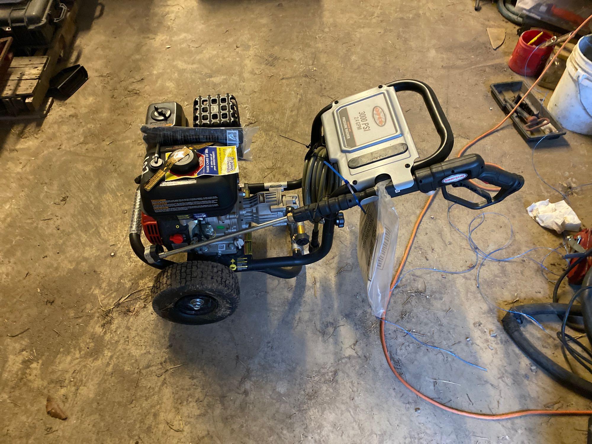 NEW SIMPSON 208CC MEGASHOT MS61043 3000PSI | Proxibid