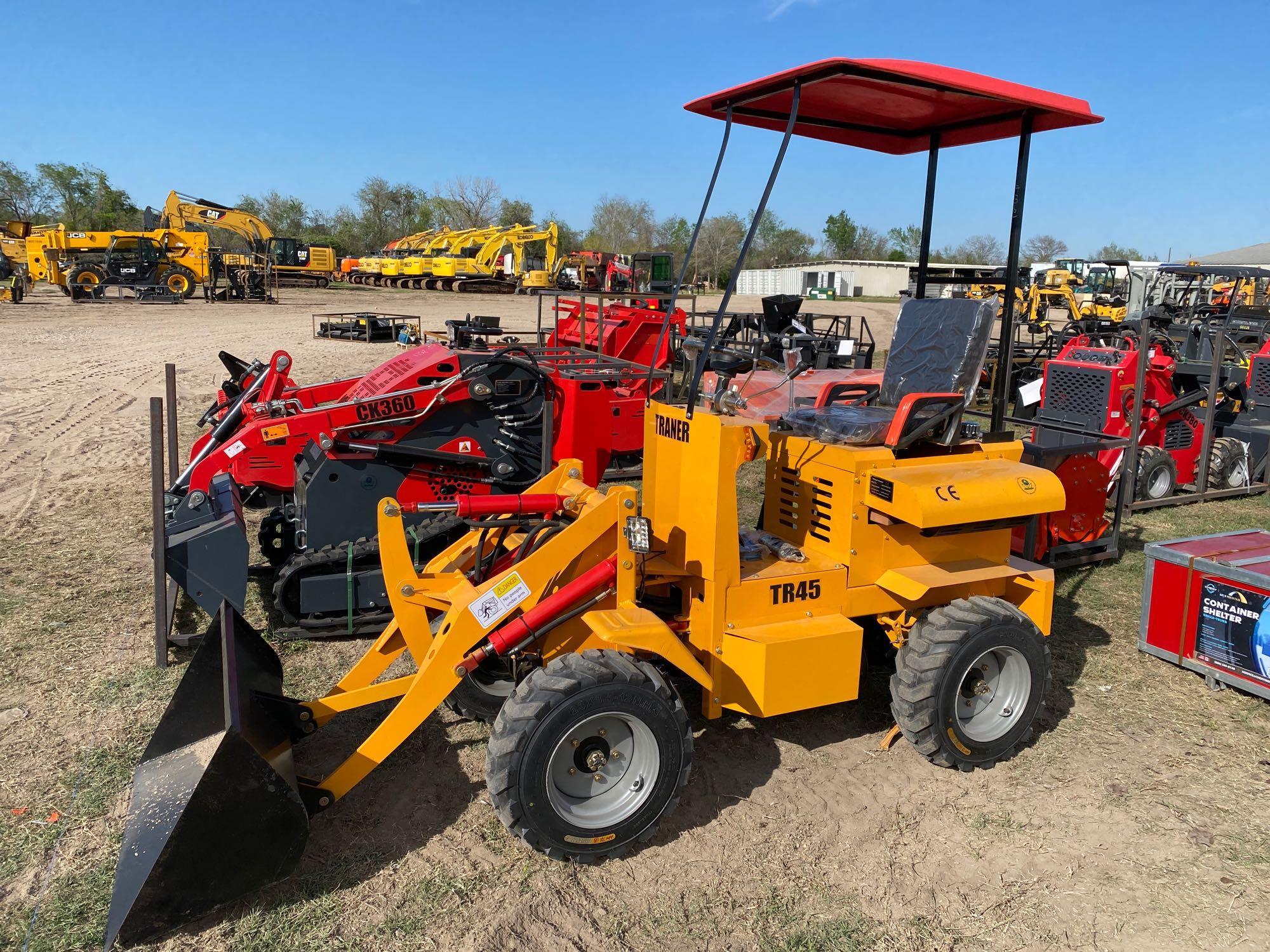 NEW TR45 MINI TIRED LOADER | Proxibid