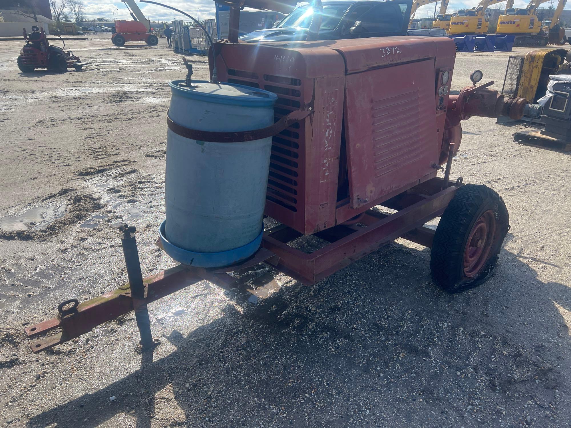 DEISEL 6 CYLINDER 4 INCH PUMP SUPPORT EQUIPMENT | Proxibid