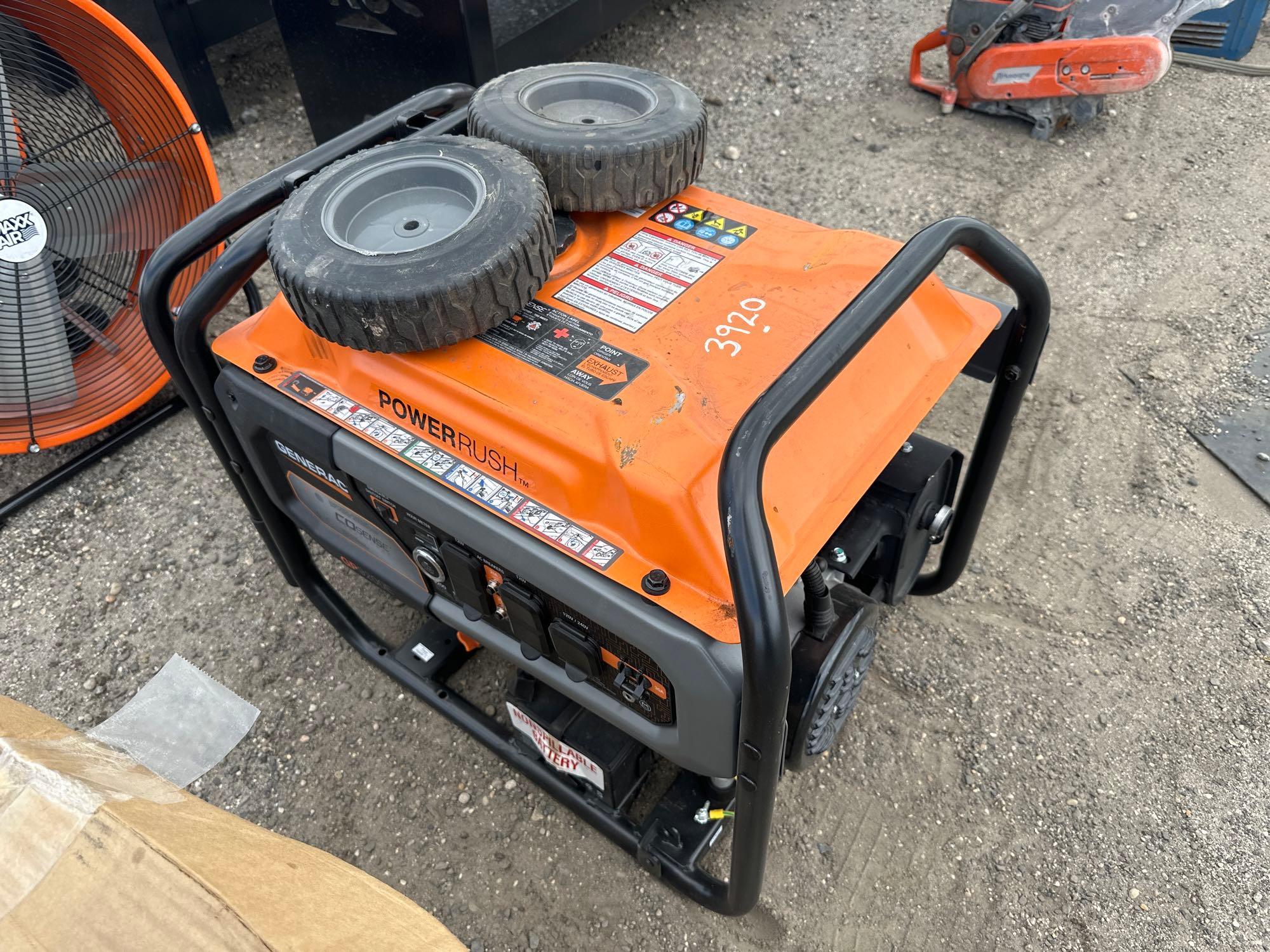 POWER RUSH GENERATOR... | Proxibid