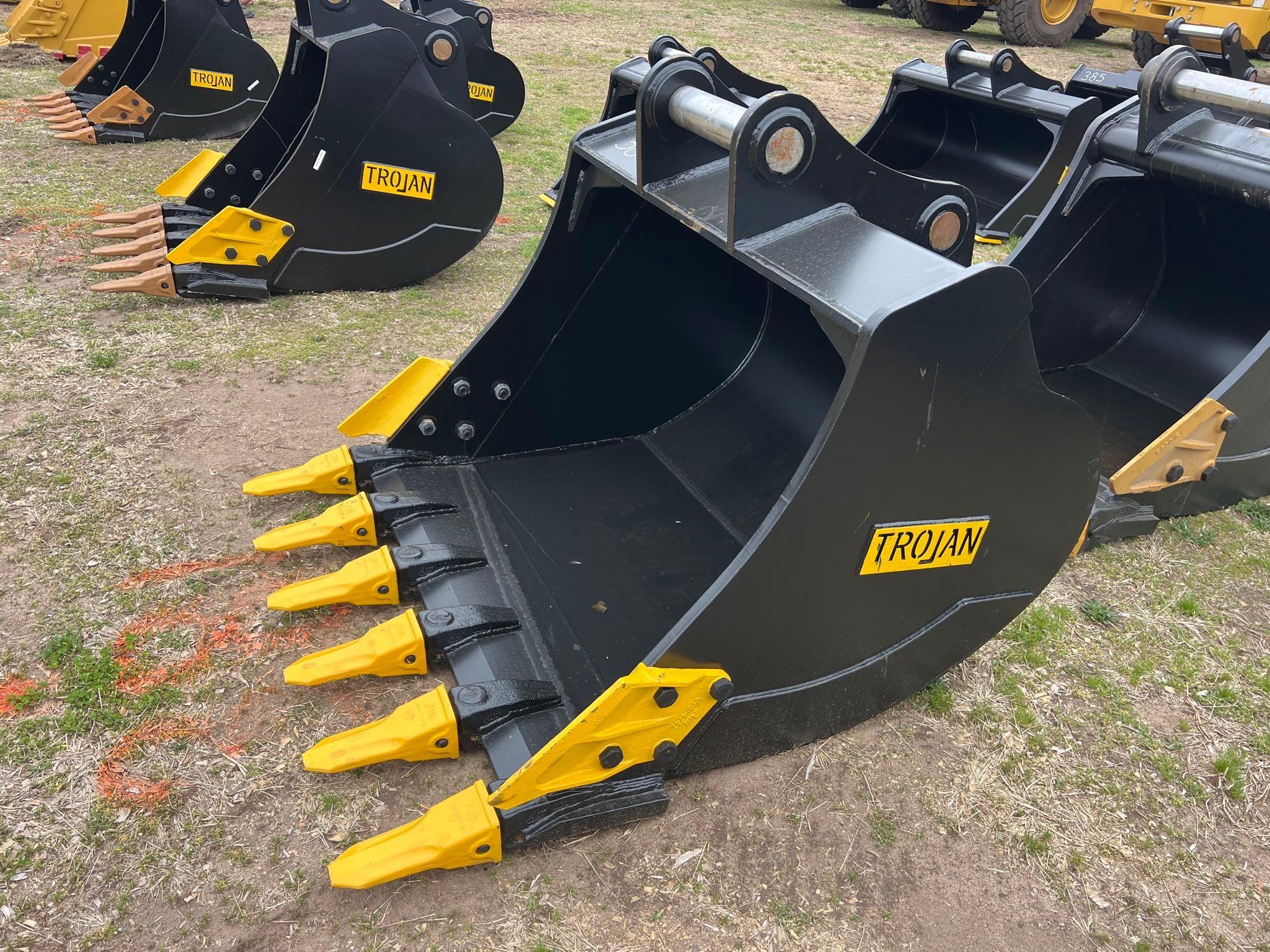 NEW TROJAN 54IN. DIGGING BUCKET EXCAVATOR BUCKET | Proxibid