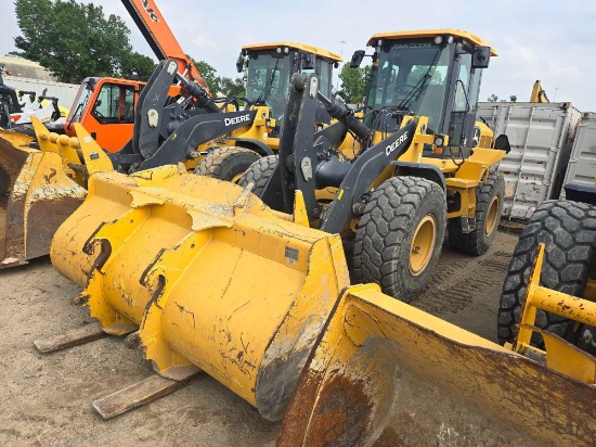2021 JOHN DEERE 544L RUBBER TIRED LOADER SN:701889 powered by John ...