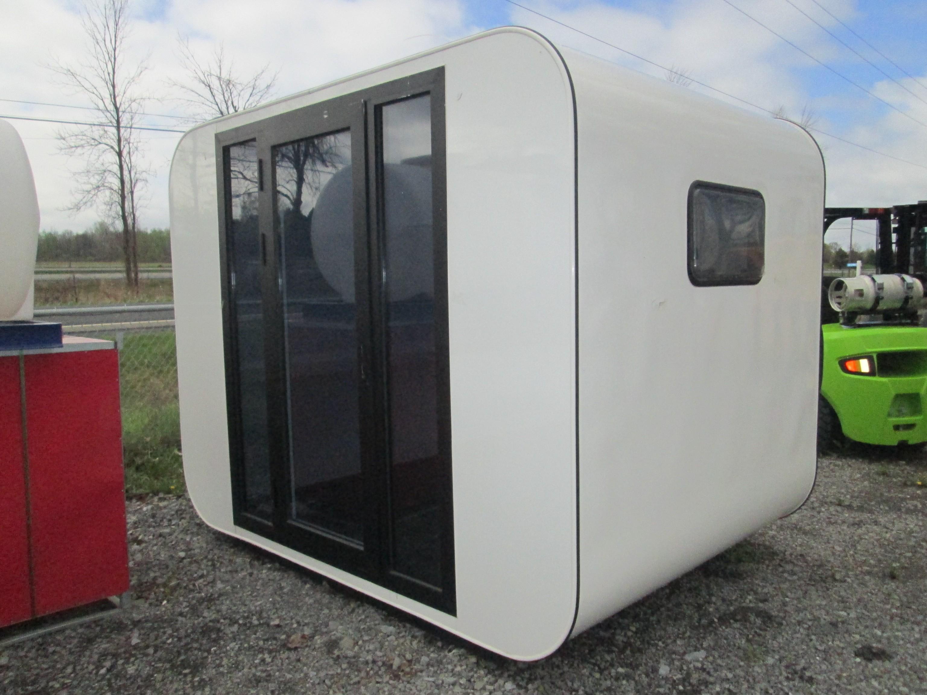 STORAGE BUILDING NEW 10' Mobile office pod house, | Proxibid
