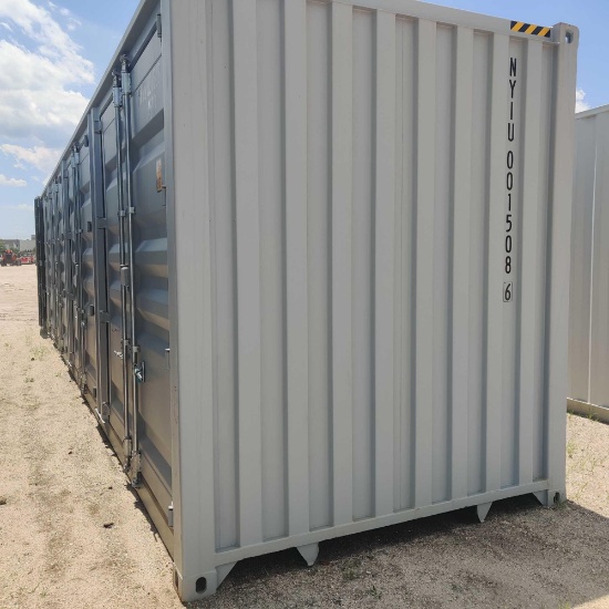 NEW 40FT. HIGH CUBE CONTAINER MULTI-USE CONTAINER Details: Four Side ...