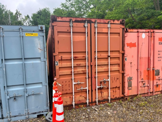 40FT. HIGH CUBE CONEX BOX CONTAINER | Heavy Construction Equipment ...