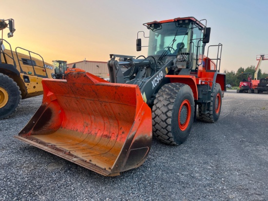 2020 XCMG XC949 RUBBER TIRED LOADER powered by Cummins QSB 6.7L diesel ...