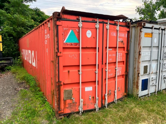 40FT. CONEX CONTAINER Located at: 8 Railroad Ave Albany, NY 12205 ...