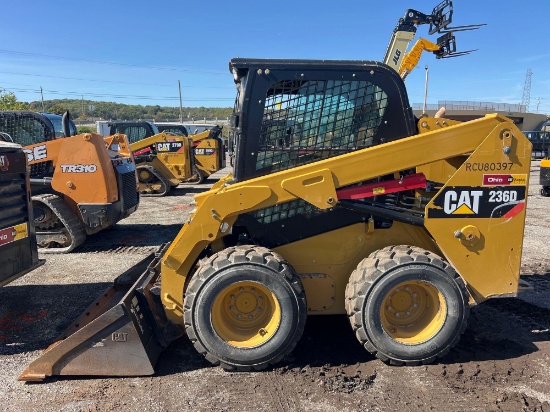 2017 CAT 236D SKID STEER SN:BGZ03922 powered by Cat diesel engine ...