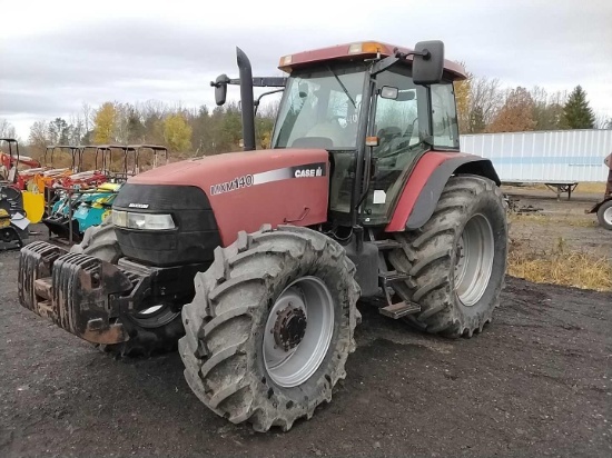 CASE MXM140 AGRICULTURAL TRACTOR SN:ACM200548 4x4, powered by diesel ...