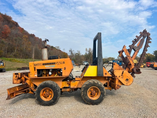 CASE DH5 TRENCHER SN:1164208 powered by Case 188D diesel engine ...
