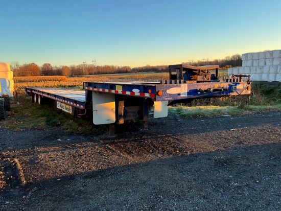 2014 LEDWELL 48FT. EQUIPMENT TRAILER VIN:033502 equipped with 48ft ...