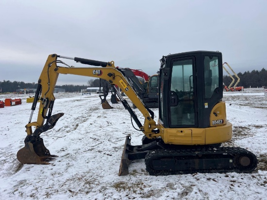 2022 CAT 304.5E2 HYDRAULIC EXCAVATOR SN-409665 powered by Cat diesel ...
