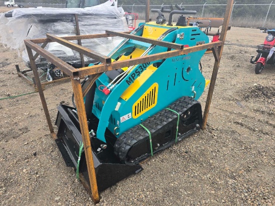 NEW MACH PRO MPS-300 MINI TRACK LOADER powered by 420cc gas engine ...