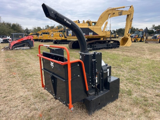 2021 BOBCAT 8B WOOD CHIPPER SKID STEER ATTACHMENT SN:A02B00854 | Heavy ...