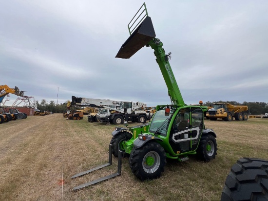 DEMO MERLO TF30.9 TELESCOPIC FORKLIFT SN:207293 4x4, powered by diesel ...