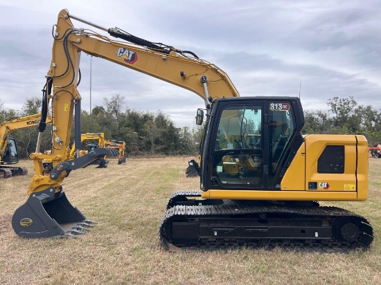 2021 CAT 313GC HYDRAULIC EXCAVATOR SN:NFZ10261 powered by Cat diesel ...