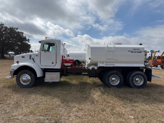 2000 PETERBILT 330 WATER TRUCK SN:513366 powered by Cat 3126B diesel ...