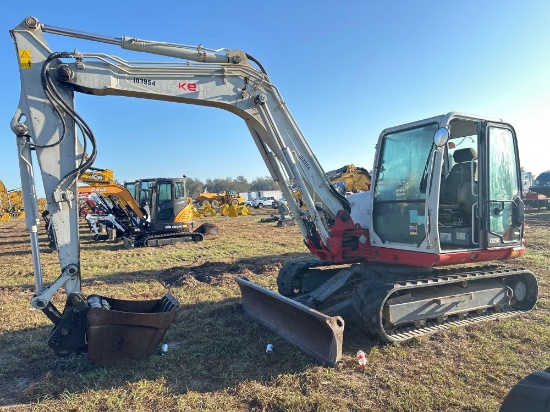 2017 TAKEUCHI TB290 HYDRAULIC EXCAVATOR SN:185103954 powered by diesel ...