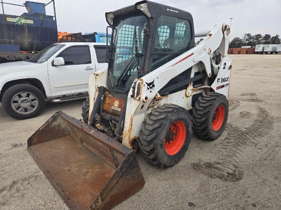 BOBCAT S650 SKID STEER SN:19754 powered by diesel engine, equipped with ...
