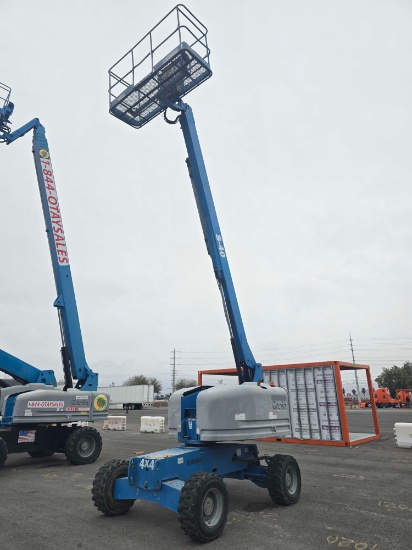2016 GENIE S40 BOOM LIFT SN:S4016H-22568 4x4, powered by diesel engine ...